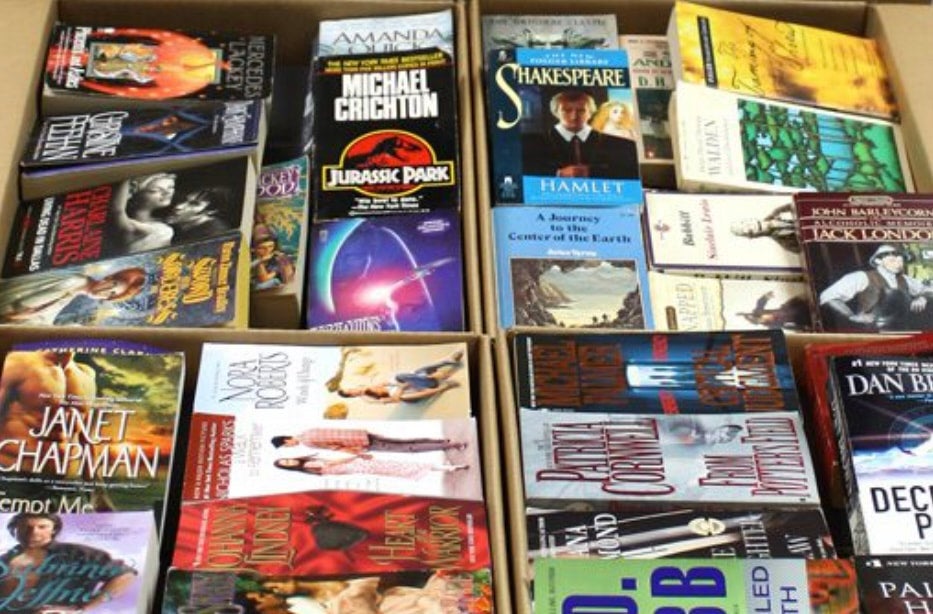 Boxed Mixed Books | BOOKS BY THE POUND